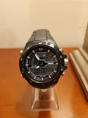 Accessories | Brand New Skmei Black Mens Digital Watch | Poshmark
